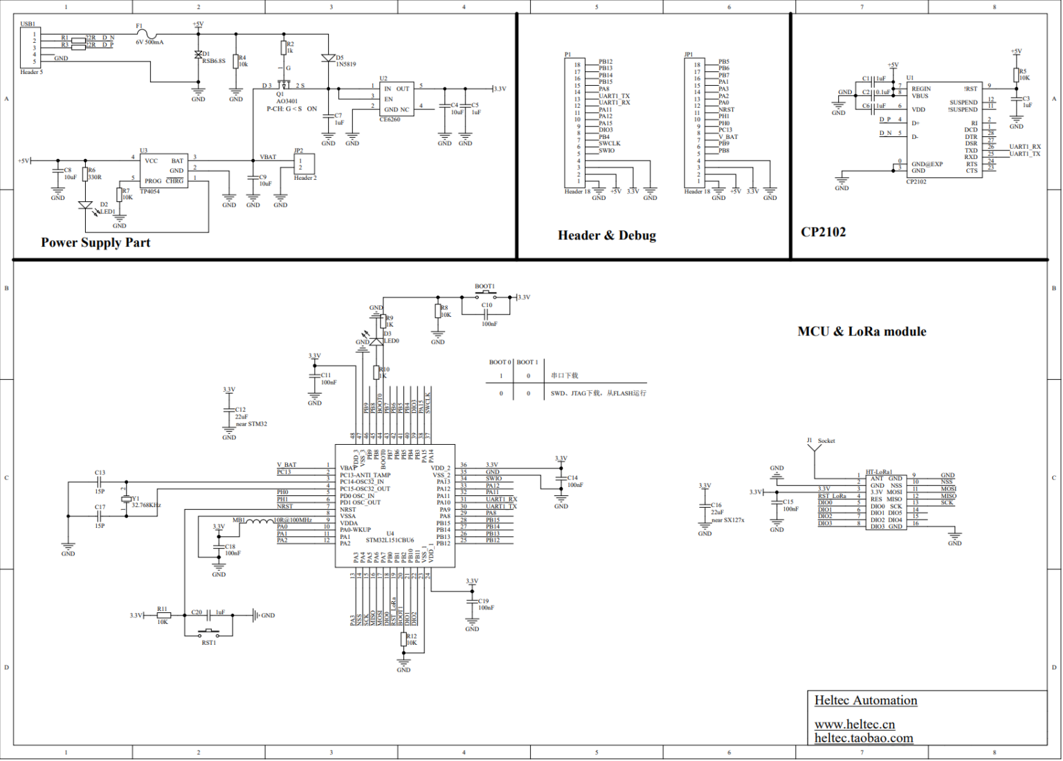 LoRa Kit 151 – Heltec Automation