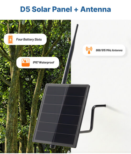 Solar Kit for Dev-board, Waterproof Enclosure for Outdoor Meshtastic ...